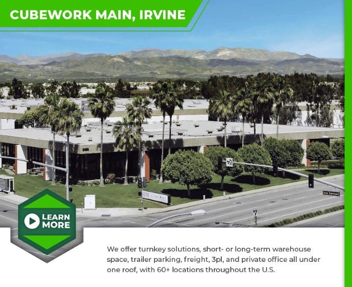 Flexible Warehouse Space at Cubework Irvine with no hidden fees ...